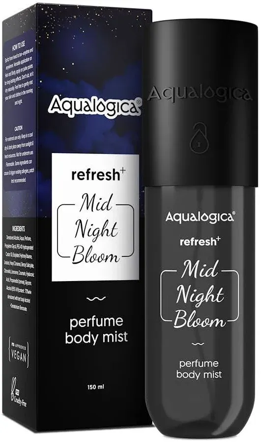 Aqualogica Refresh+ Perfume Body Mist - Mid Night Bloom (150 ml ...