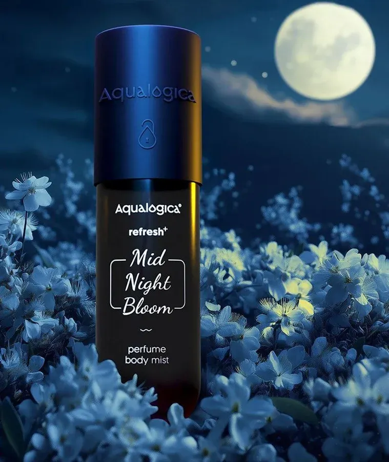 Aqualogica Refresh+ Perfume Body Mist - Mid Night Bloom (150 ml ...