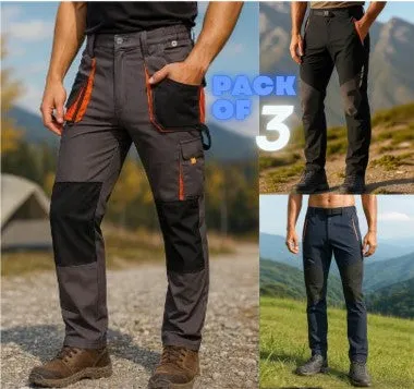 2-in-1 Utility| Hiking Active Pants - Pack of 3 | Reviews, Best price ...